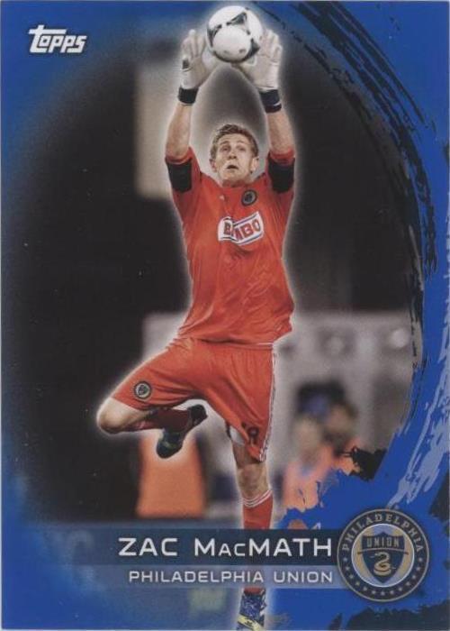 2014 Topps MLS - Zac MacMath #143 Blue /50 for sale online | eBay