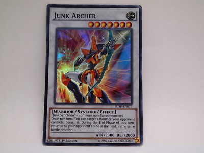 Yugioh! Junk Archer LC5D EN037 Rare 1st Ed Very LP | eBay