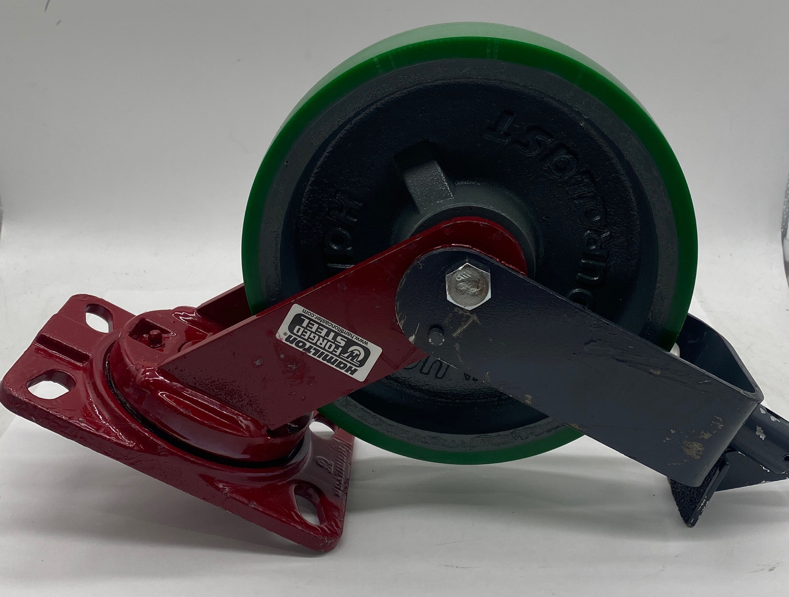 Hamilton W-820-D Duralast Caster Wheel 8"-2" Bore W/Break-Lock | eBay