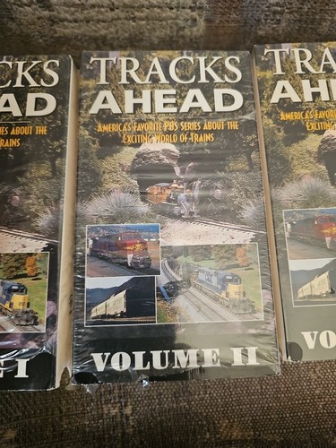 Pentrex Railroad VHS Tracks Ahead Set of 8 Vol I,II, III,IV Vol 3 Part Sealed | eBay