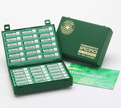Helios 36‑Remedy Homeopathic Travel Kit Compact First Aid Wellness Set ...