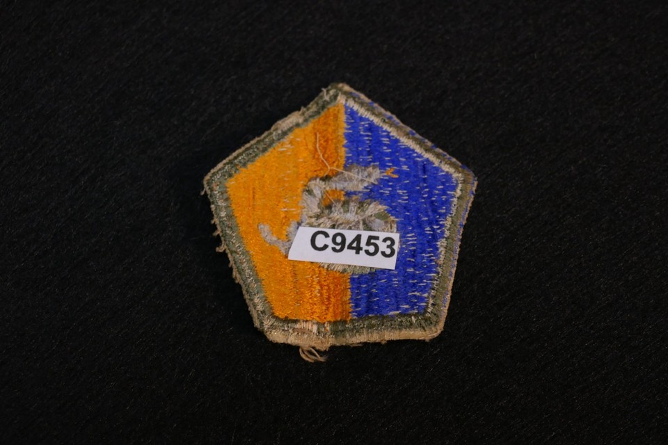 WWII US Army 51st Infantry Division SSI Shoulder Patch Cut Edge Wartime ...