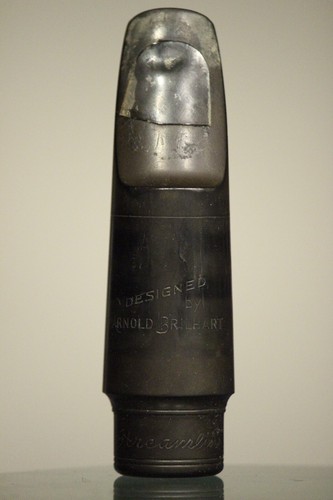 Brilhart Streamline 5 hard rubber Meyer Tru-Flex Facing tenor sax ...