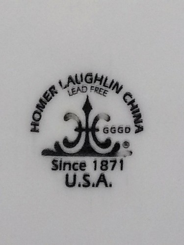 Box of 36 Homer Laughlin China, White Restaurant, Appetizer/Dessert 6 1 ...