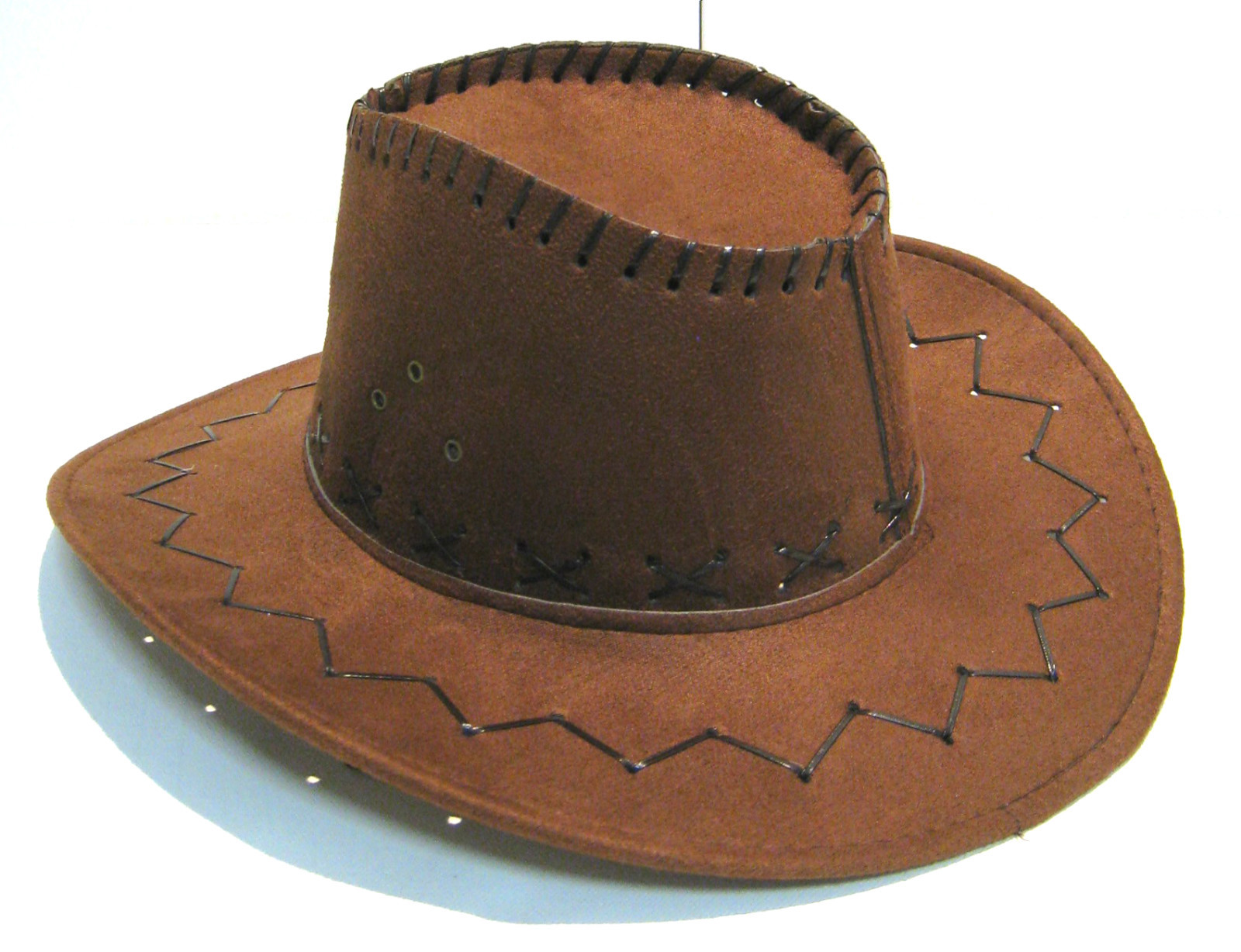 Cowboy Hat Velour Cowgirl Bandit Wild West Cattleman Fancy Dress Party ...