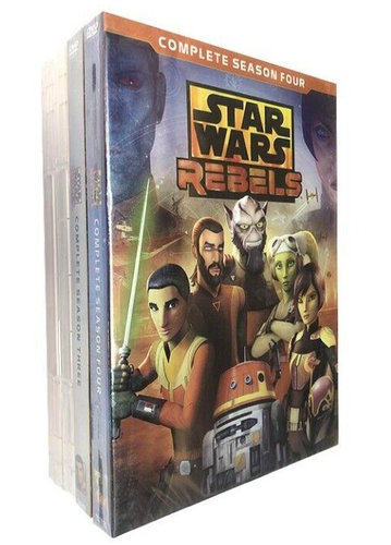 Star Wars Rebels Complete Series Seasons 1-4 (DVD 14-Discs Box Set ...