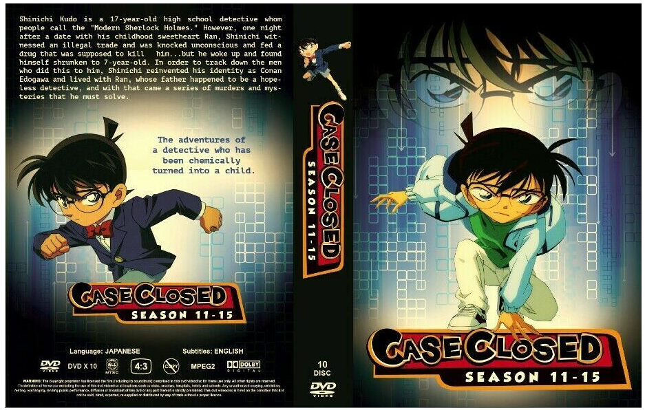Case Closed Detective Conan Part 25 Vol1japan Dvd New Wtracking