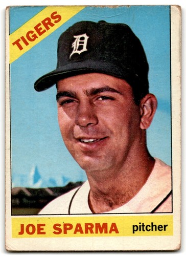 1966 Topps Joe Sparma Detroit Tigers #267 | eBay