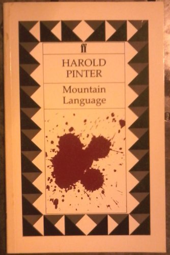 Mountain Language by Pinter, Harold Paperback / softback Book The Fast ...