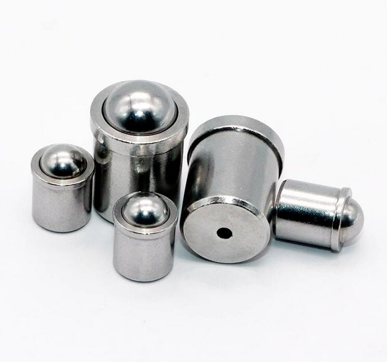 304 Stainless Steel Spring Ball Head Plunger Locating Bead Without ...