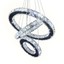 Modern LED Chandelier Crystal Ring Chandelier LED Pendant Light for ...