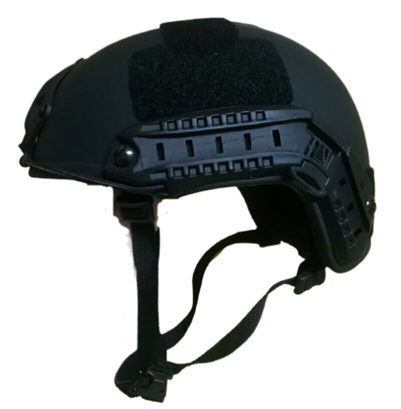 UHMW-PE Ballistic IIIA Bullet Proof Helmet + Bullet Proof Face Guard ...