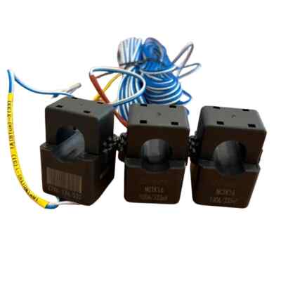 Sungrow 100 Amp to 250 Amp CT Clamp 100A/333mV Split Core Pack of 3 ...