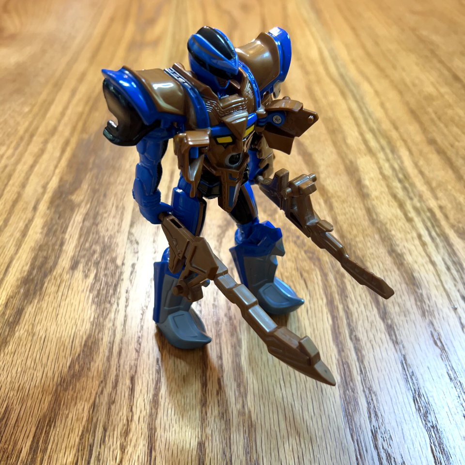 Power Rangers 5" Operation Overdrive Lot Blue Red Sentinel Zoid Ranger ...