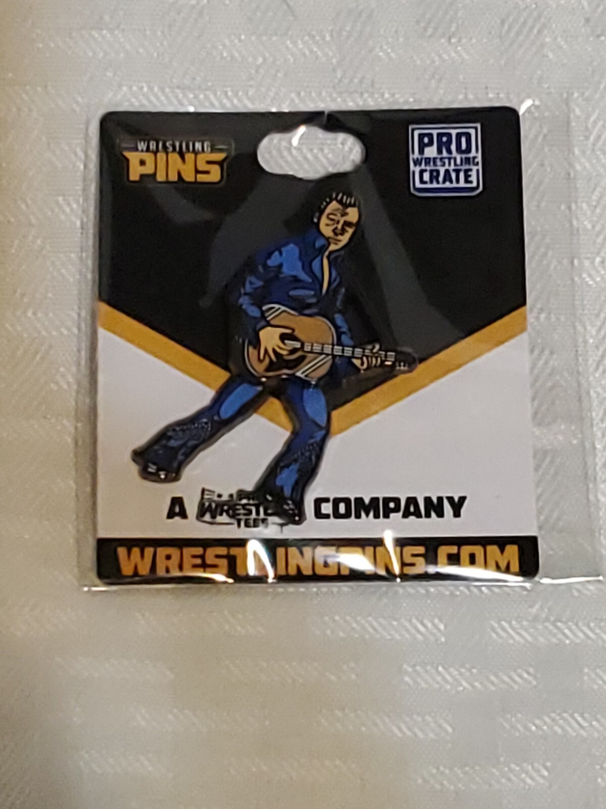 Pro Westling Crate Honkey Tonk Man Lapel Pin PWC Exclusive WWF | eBay