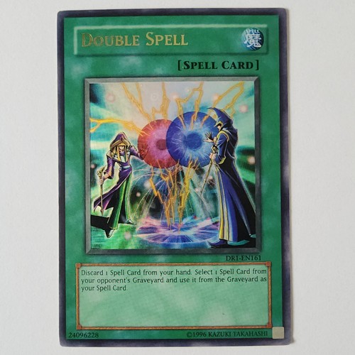 Double Spell - DR1-EN161 - HP - Ultra Rare - Unlimited - Yugioh | eBay