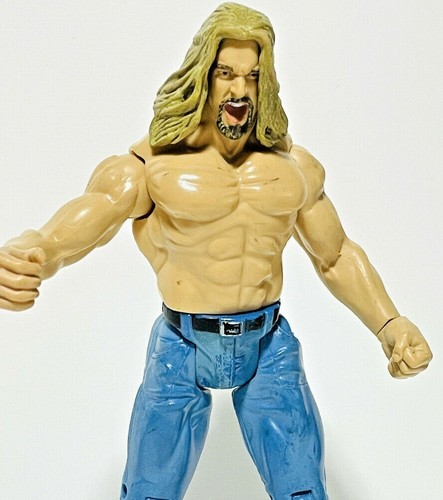 TRIPLE H Jakks 2000 WWE 7" Wrestling Figure HHH Titan Tron Live Blue ...