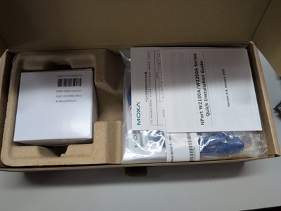 MOXA NPort W2150A V6.4 Wireless Serial Device Server 802.11 RS-232 to ...