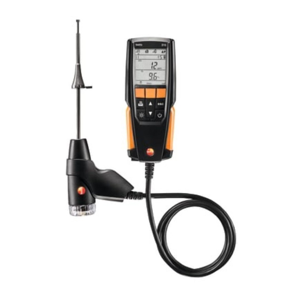 Testo 310 Residential Combustion Analyzer Kit with Bright Backlit 2 ...