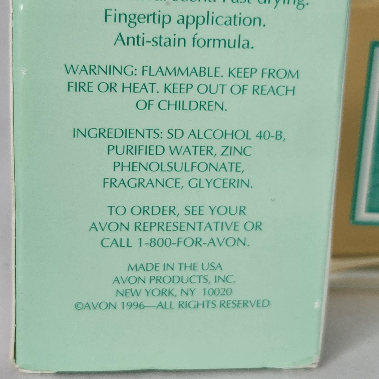 Avon Perfumed Liquid Deodorant 2 oz. - NOT USED In Box 94000626797| eBay