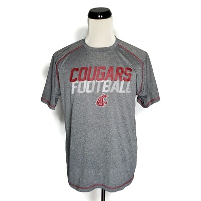 Rivalry Threads Gray Short Sleeve College Football Sports T-Shirt Size ...