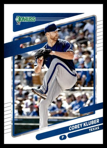 2021 Donruss #63 Corey Kluber Texas Rangers Baseball Card | eBay