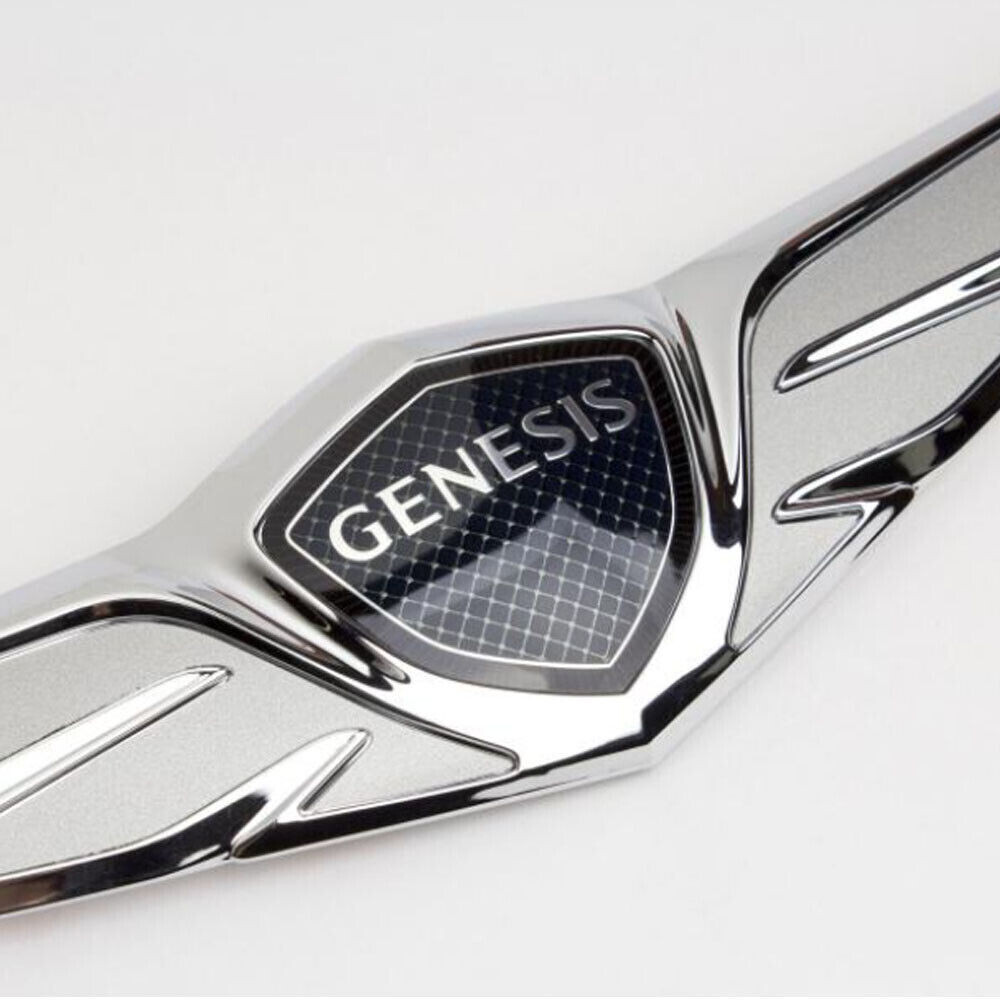 New OEM Front & Rear Wing Emblem 2p Set for Hyundai Genesis Sedan G80 ...
