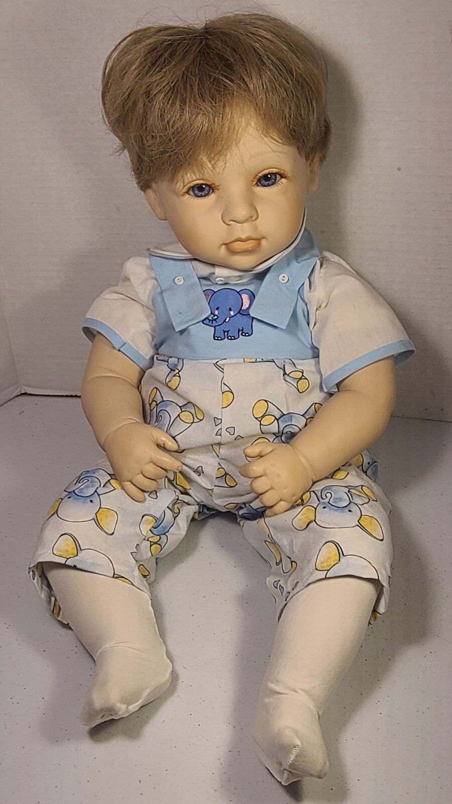 My Way Babies Original By Geppeddo Life Like 21" Weighted Baby Boy Doll ...