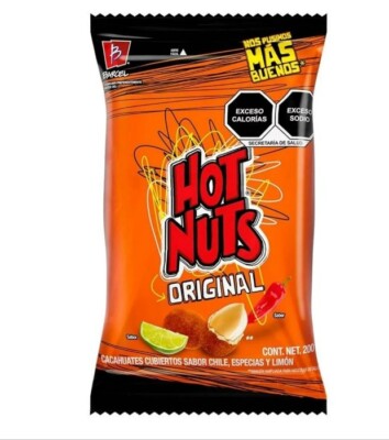 Barcel Mexican HOT NUTS ORIGINAL, 4 BAGS (200g) each Delicious | eBay