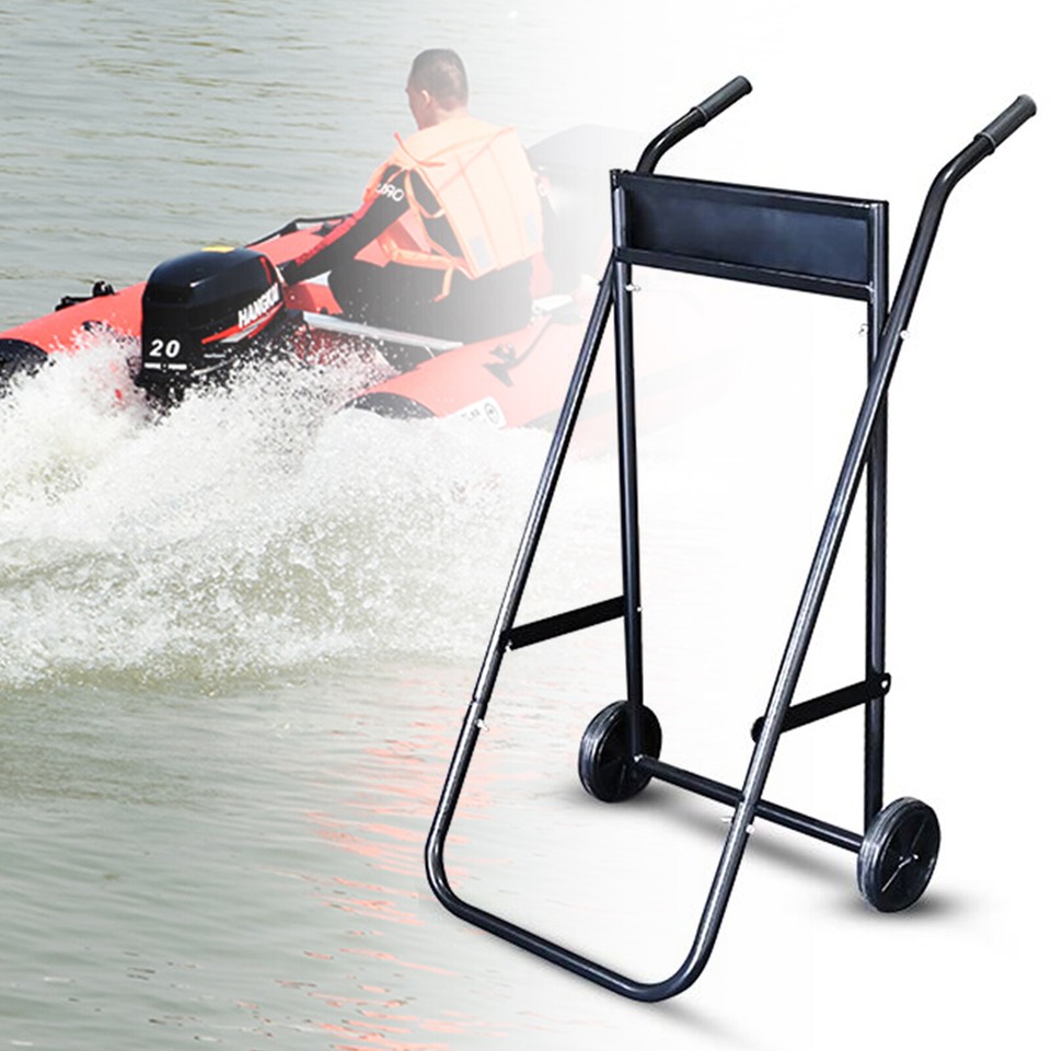 Folding Boat Motor Outboard Engine Cart Propeller Rack Boat Marine ...