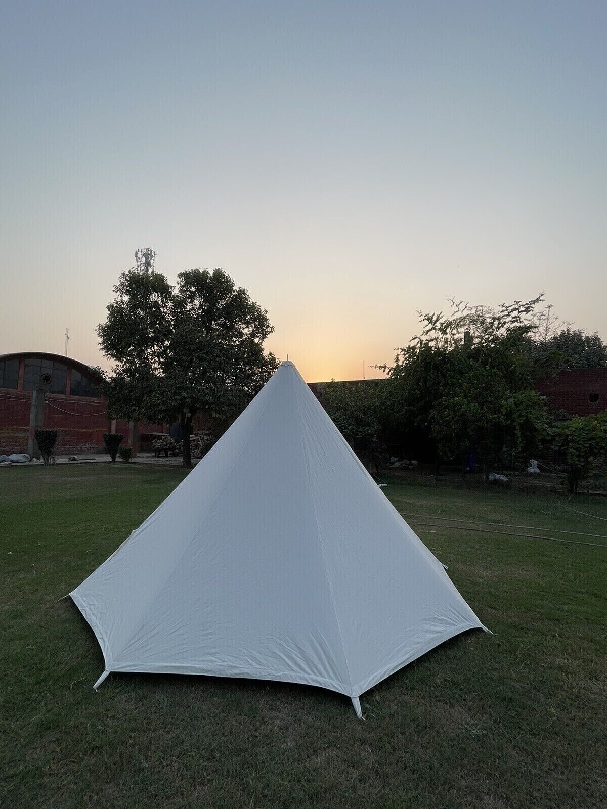 Medieval Conical 3M natural color Water Proof Tent for camping larp ...