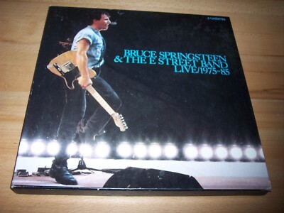 1986 Bruce Springsteen Live 1975-85 3 Cassettes Box Set w/ booklet | eBay