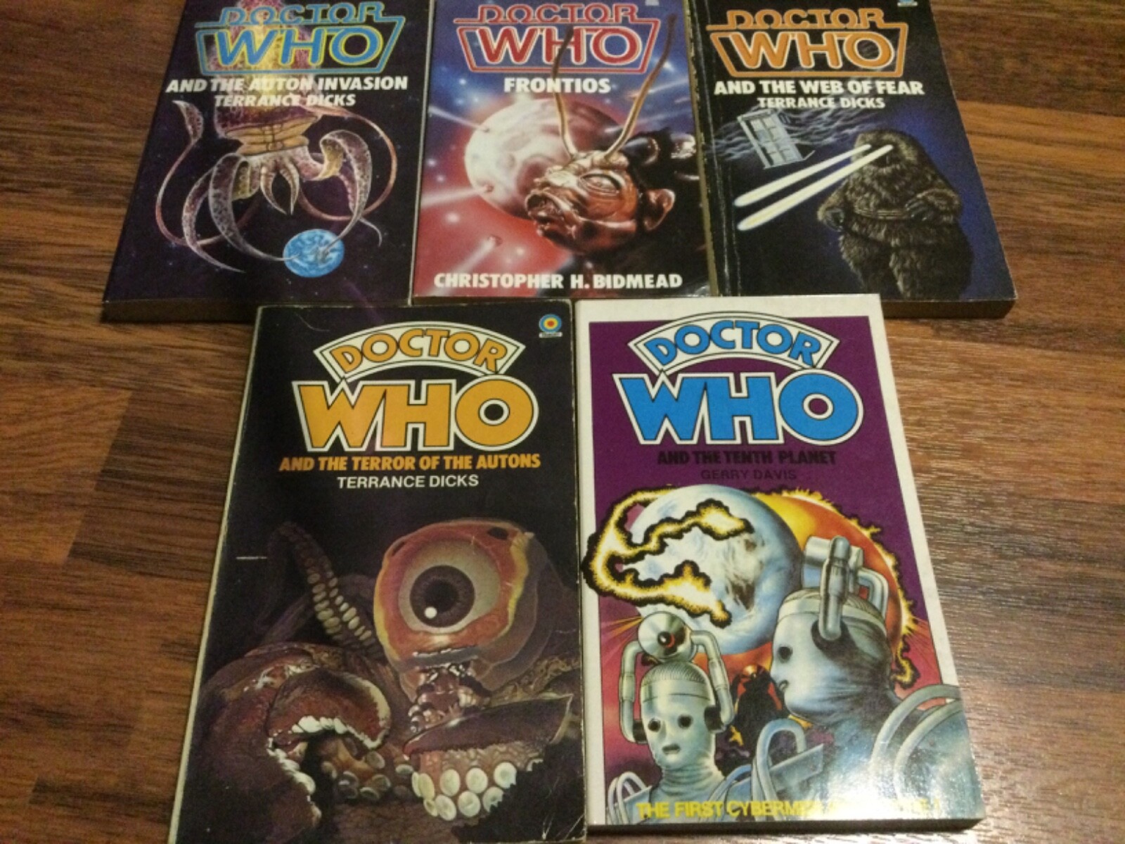 1979-1985 Dr Who books x 5 includes Frontios, Terrance Dicks | eBay ...