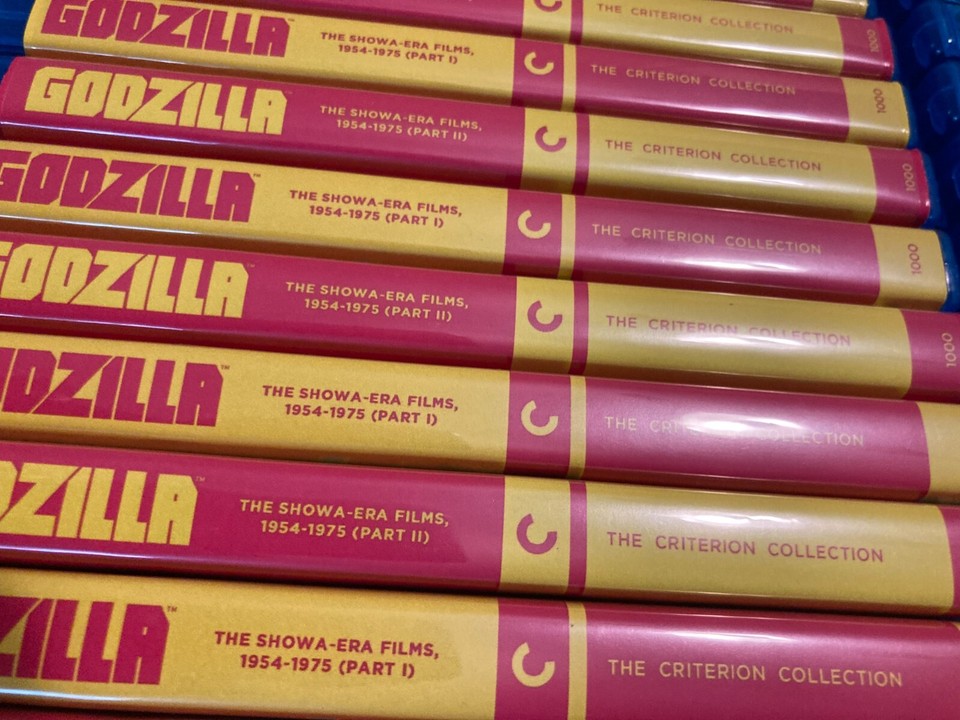 GODZILLA Criterion Collection Showa Era Custom Cover W/ Empty Case Only No Discs | eBay