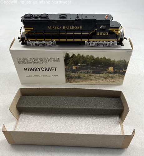 Vintage NIB Hobbycraft Alaska Models Train HO Athern Custom Painted ...