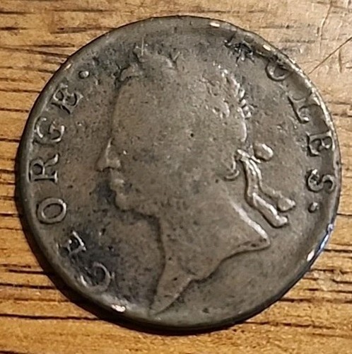 1760 ? George II Bronze Irish Ireland Half Penny Coin | eBay