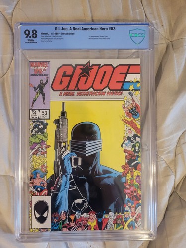 GI Joe #53 CBCS 9.8 1986 | eBay