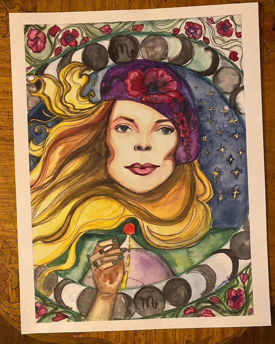 Joni Mitchell Artwork