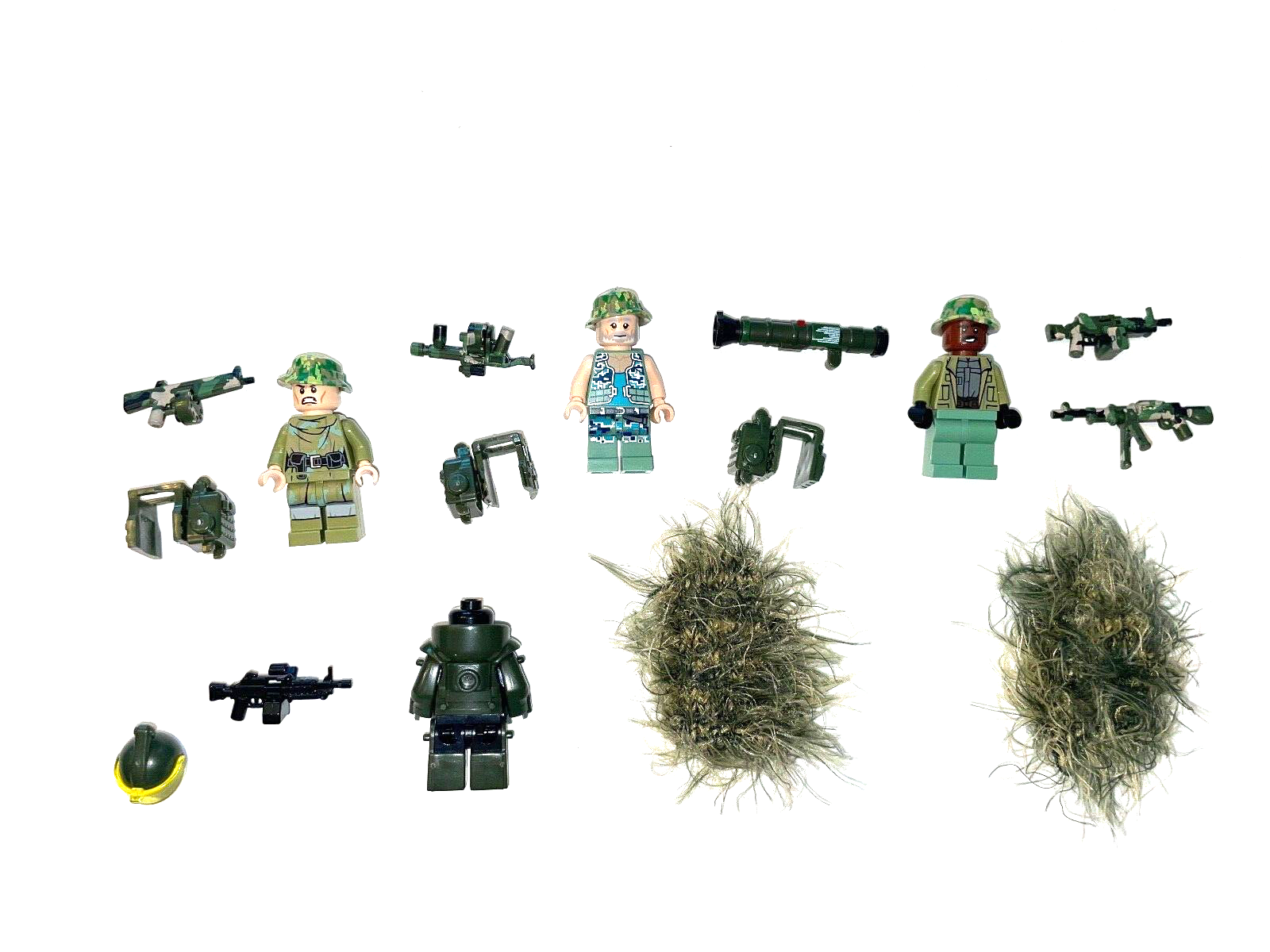LEGO Custom Army Military Lot - Camo Team | eBay