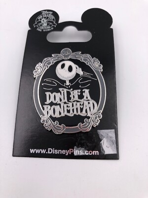 Disneyland Resort: Don't Be A Bonehead Jack Skellington Pin (DP-1) | eBay