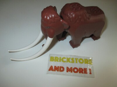 Lego - 1x Woolly Mammoth with White Tusks 60195 mammoth01 | eBay