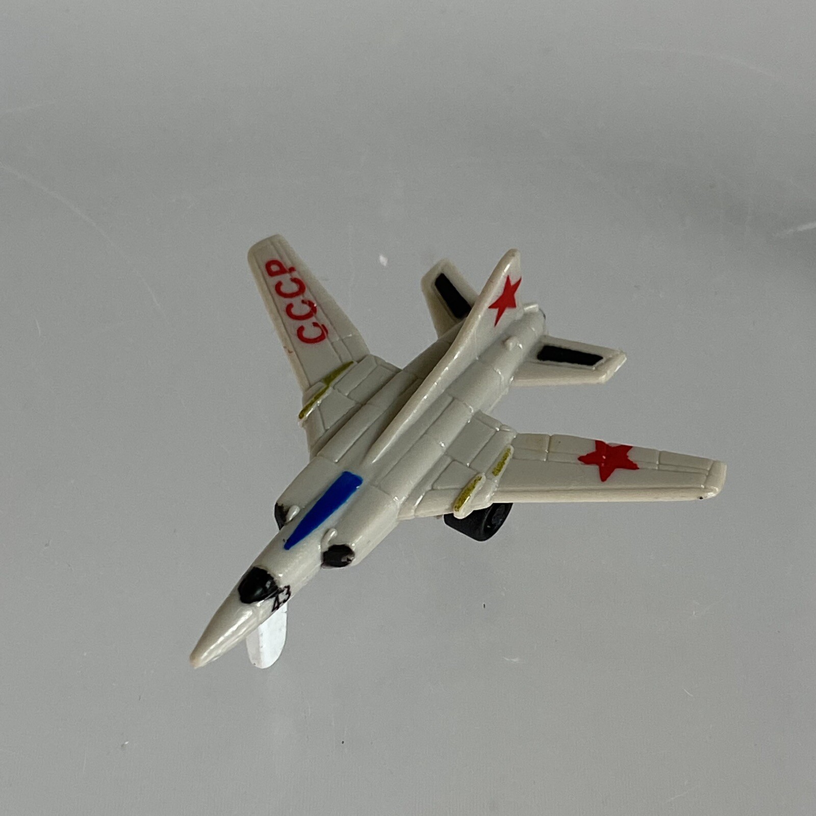 Vintage Micro Funrise Gray Jet Airplane Plane CCCP Military Star 1988 ...