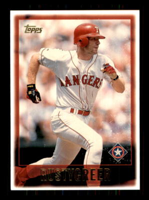 1997 Baseball Topps Chrome Rusty Greer Texas Rangers #12 | eBay