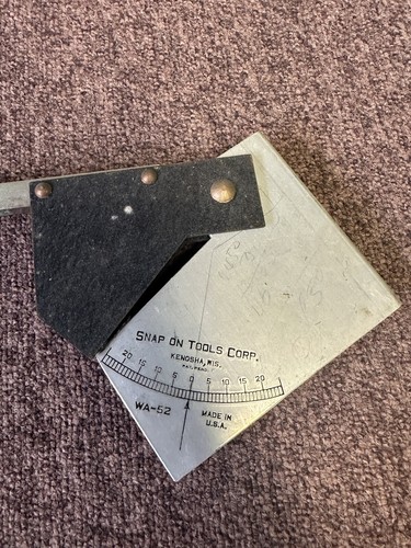 Vintage SNAP-ON wheel alignment set w/ blue point case | eBay