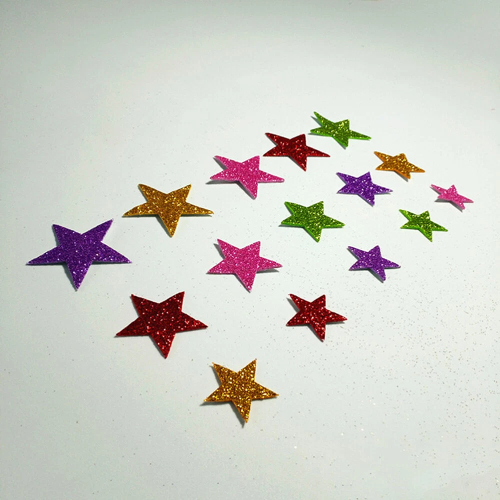 Glitter Star Stickers