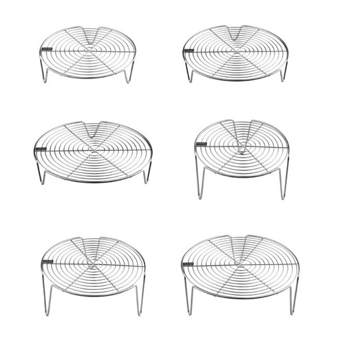 Versatile Stainless Steel Steaming Rack Steamers Basket Steaming Stand ...