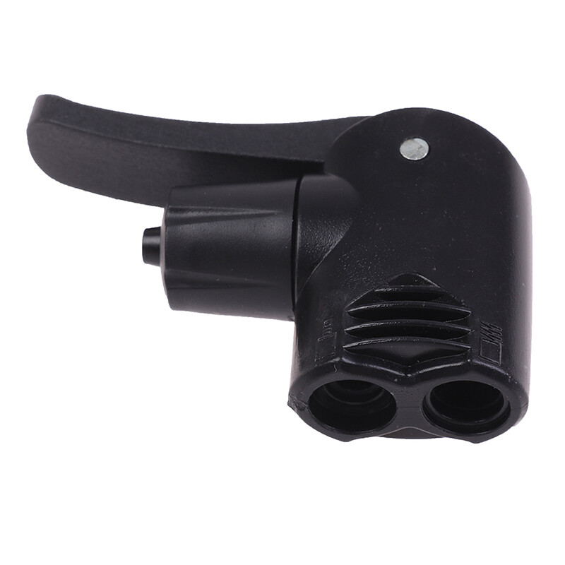 Bicycle Bike Cycle Tyre Tube Replacement Dual Head Air Pump Adapter ...