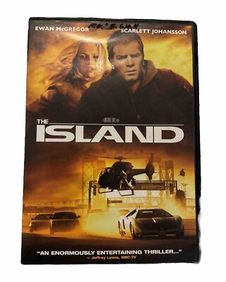 The Island (DVD, 2005, Widescreen) Ewan McGregor, Scarlett Johnsson ...