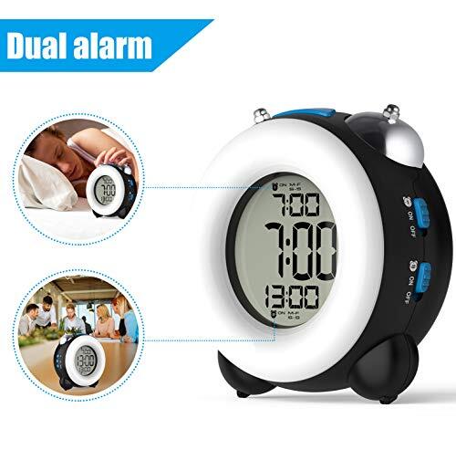 Banne Bon Loud Alarm Clock for Heavy Sleepers with Optional Alarm Dual ...