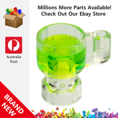 Genuine LEGO™ Transparent Clear Minifigure Stein / Cup with Molded ...